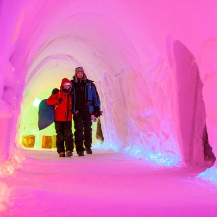Snow Igloo Overnight in Muonio / Authentic Scandinavia